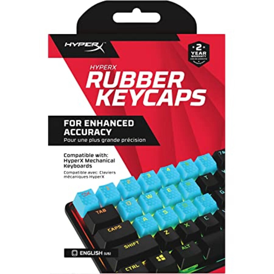 Купить Комплект кейкапов HyperX Rubber Game Accy Kit, US Blue в ...