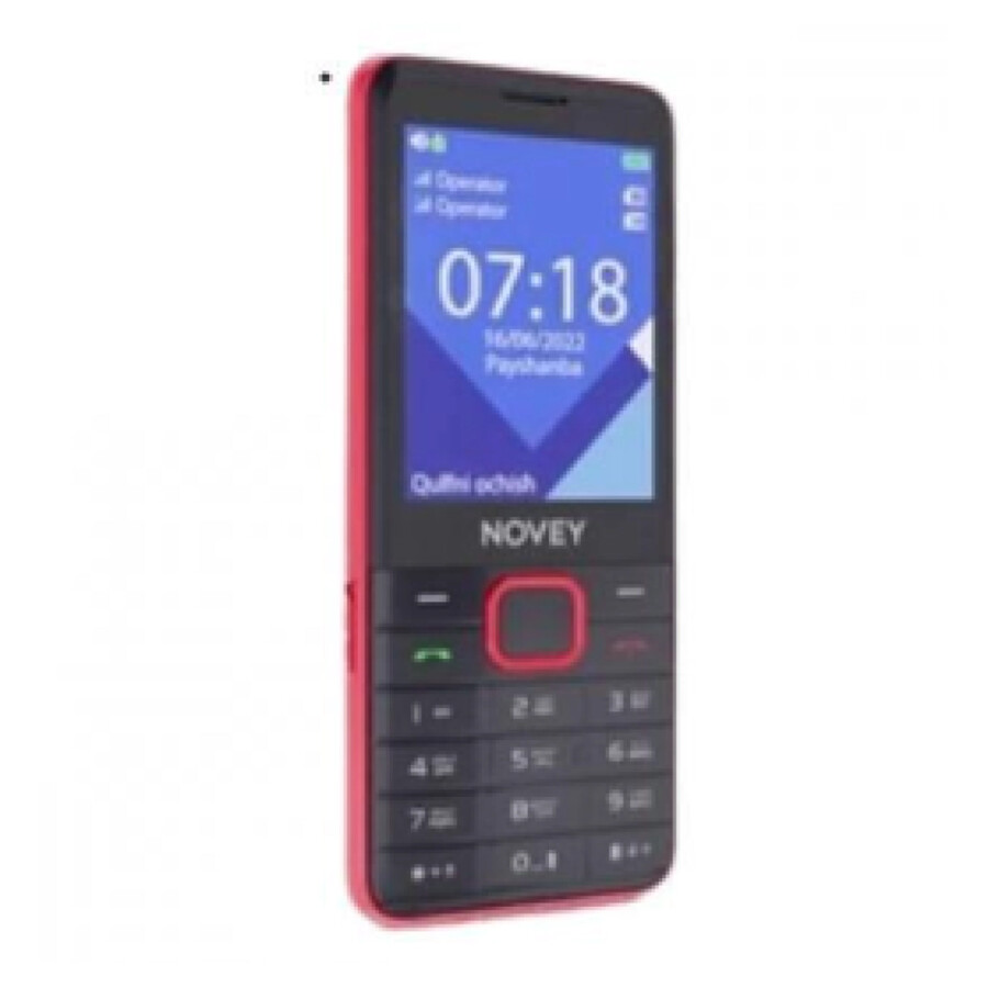 Купить Телефон Novey P50 Black-Red в Ташкенте, (Арт: 456HQMQ) - Tovar.uz